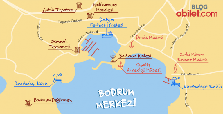 Bodrum'da Gezilecek En Güzel Yerler | obilet.com - Blog